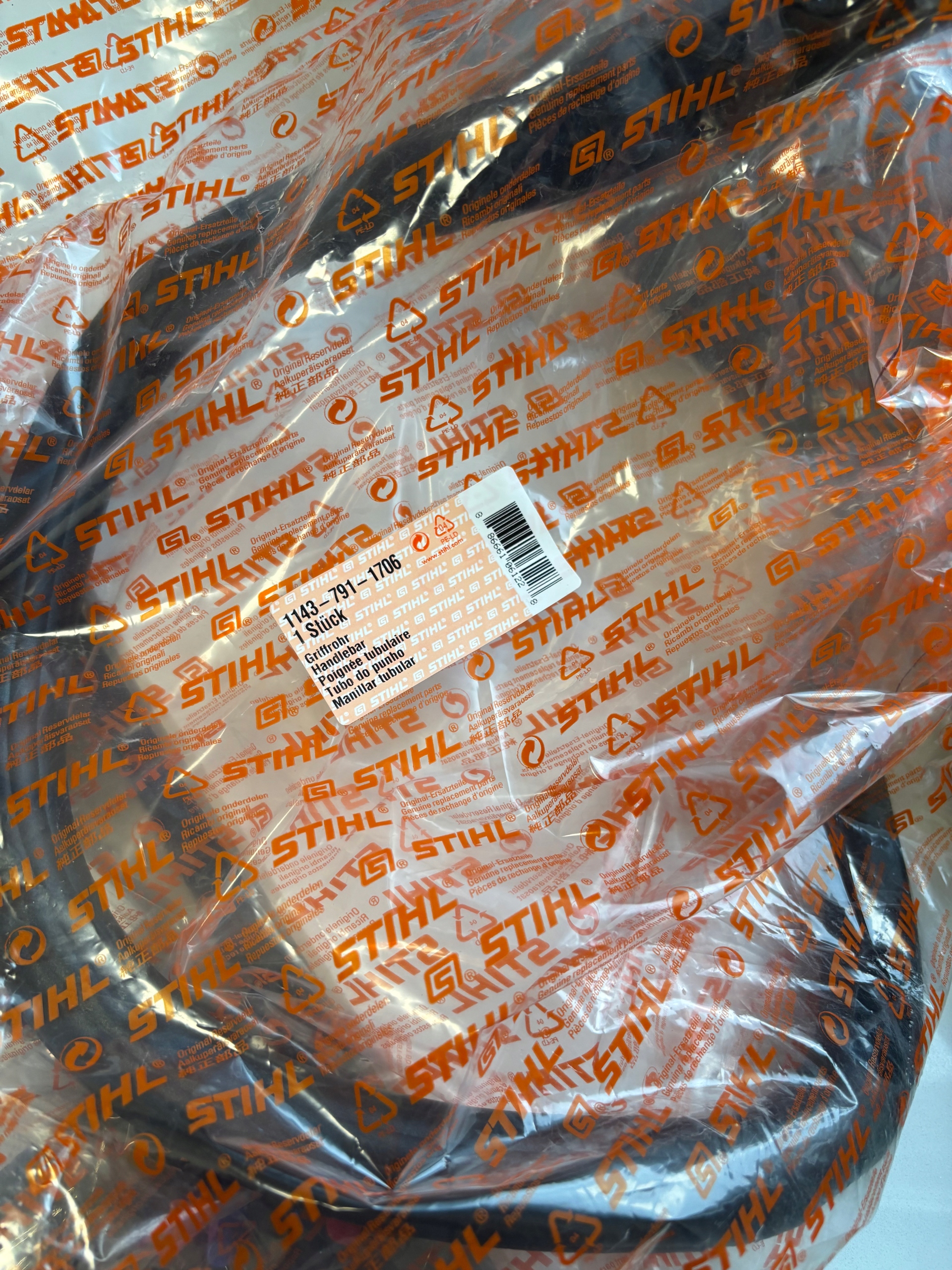 RAMA RĘKOJEŚĆI KABŁĄK PILARKI STIHL MS 231 251 ORYGINAŁ ...