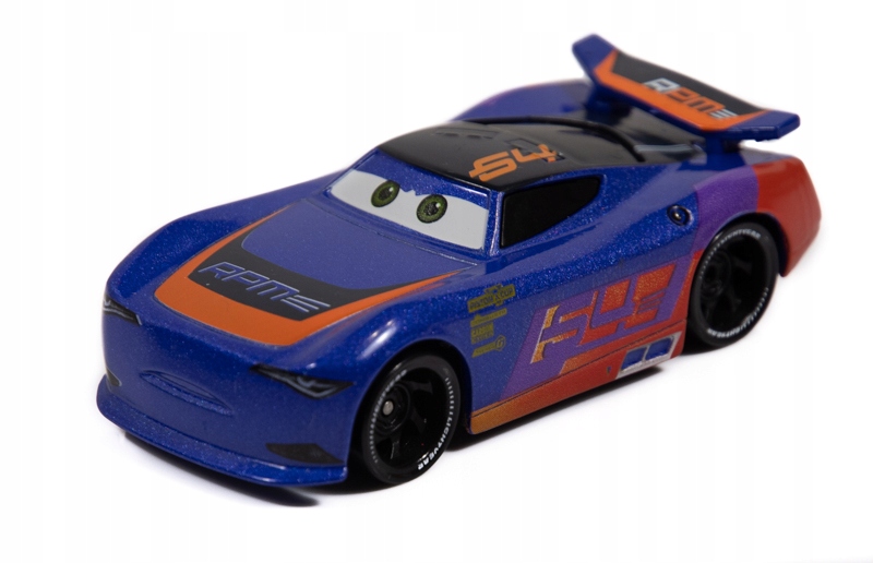 MATTEL CARS AUTA BARRY DePEDAL #64 RPM NEXT GEN RA • Cena, Opinie - Allegro