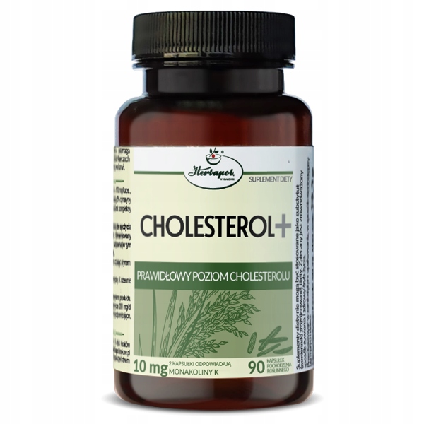 CHOLESTEROL PLUS CZERWONY RYŻ KARCZOCH 90 kapsułe (5903850016755 ...