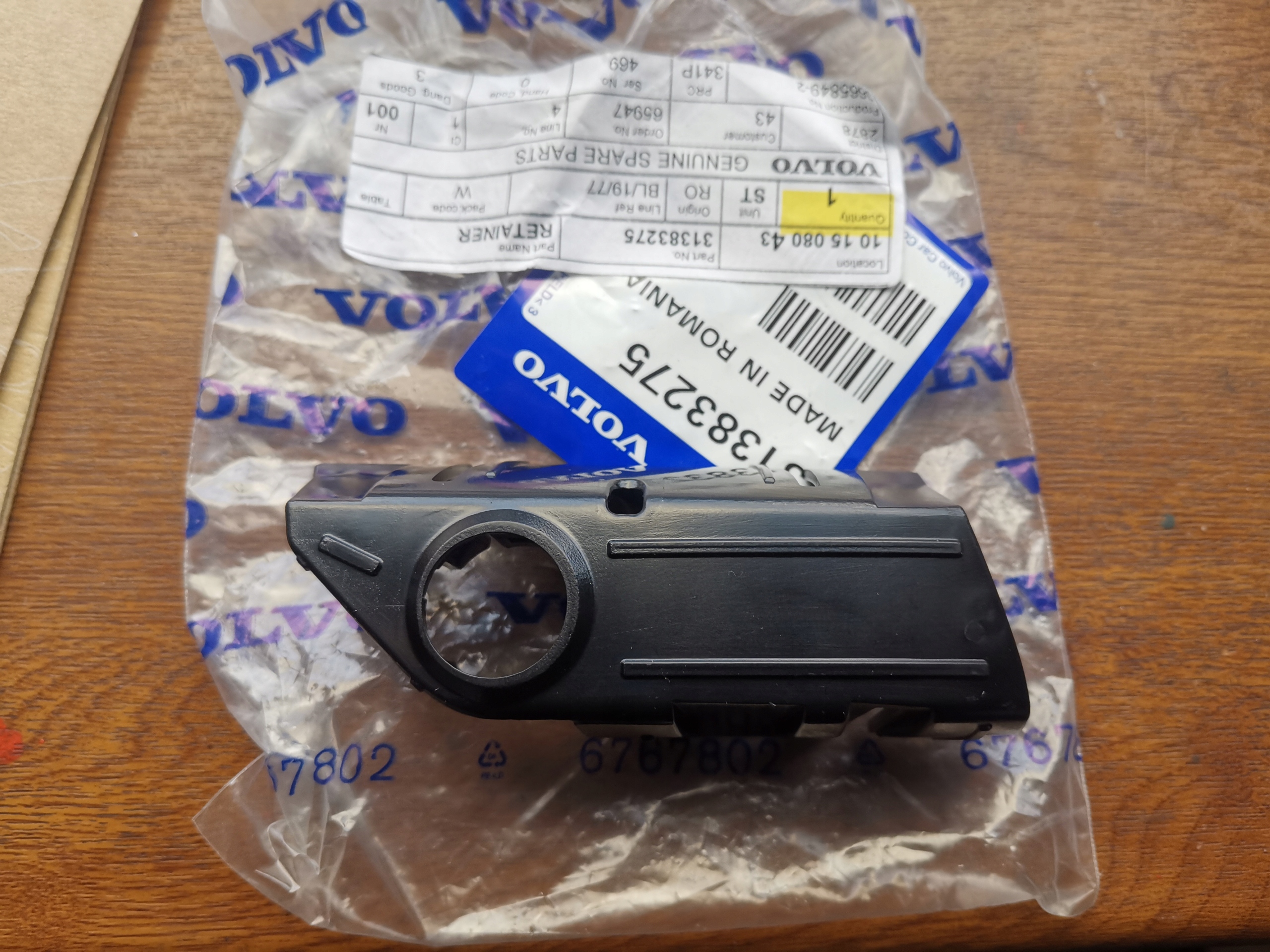 VOLVO S90 V90 MOCOWANIE CZUJNIKA PARKOWANIA LEWY PRZÓD 31383275 za 149 ...