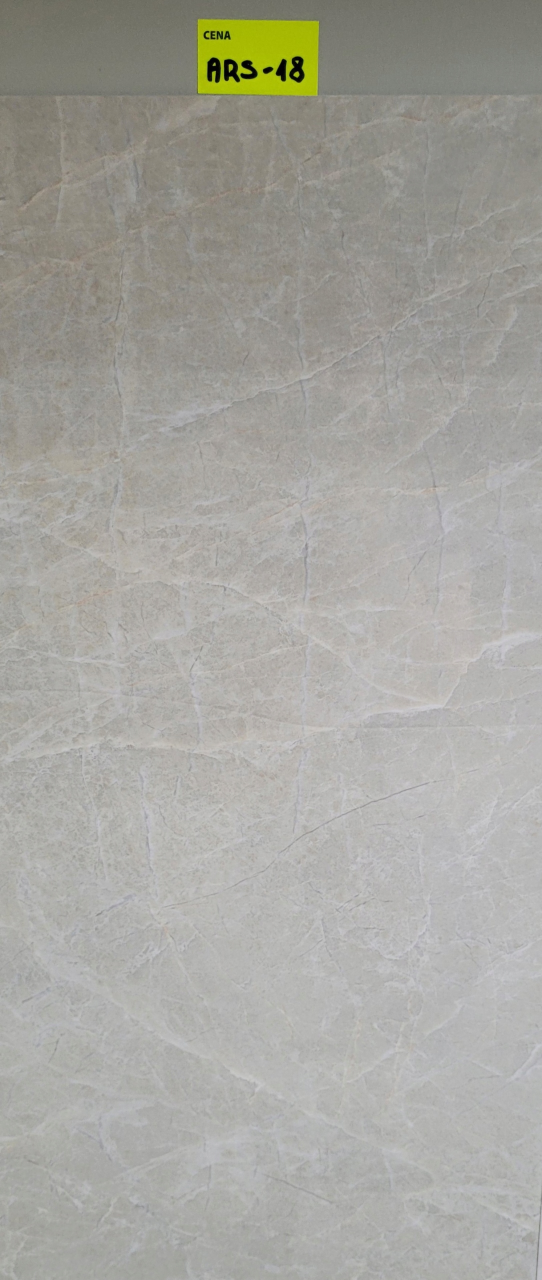 Panel ścienny samoprzylepny, 30cm x 60cm, Marmur beżowo kremowy ARS 18 ...