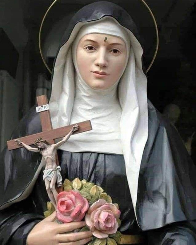 Haft Diamentowy Święta Rita Religia Maryja Jezus Modlitwa Róże XXL ...