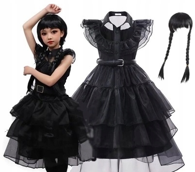 ŠATY WEDNESDAY PARUKA 122-134 za 528 Kč - Allegro