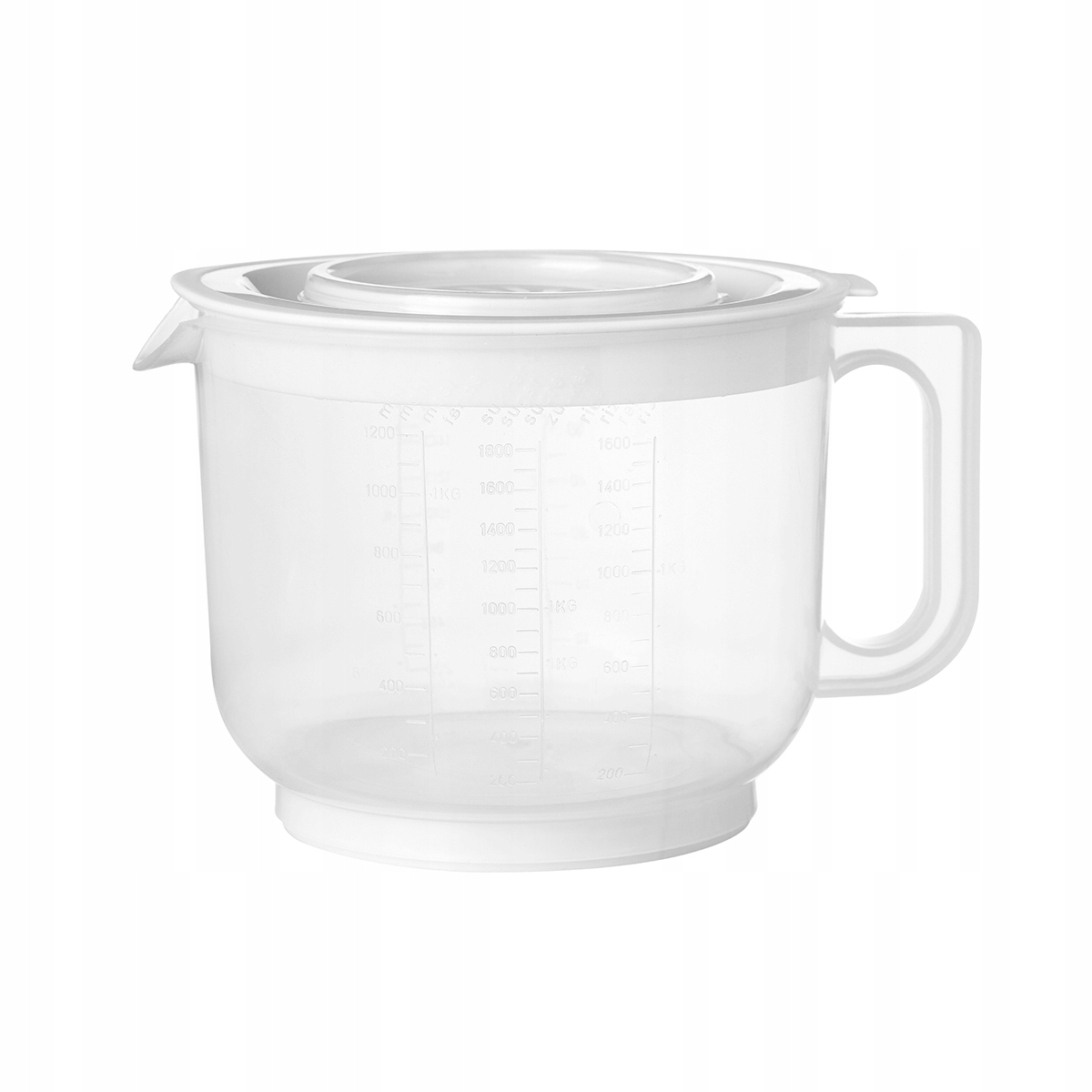 PLAST TEAM Pojemnik do mieszania 2L biały (5707672981952) • Cena ...