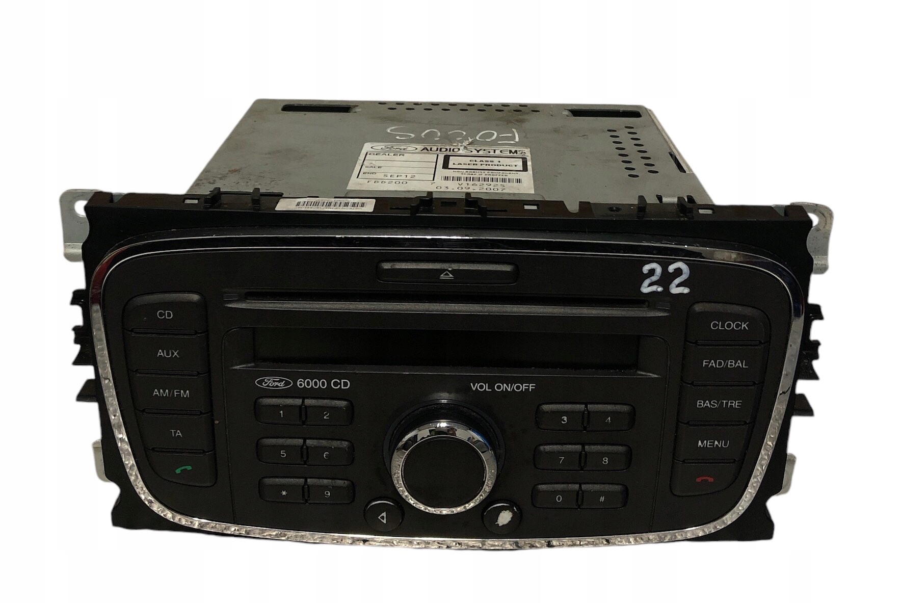 FABRYCZNE RADIO CD FORD FOCUS MK2 II 7M5T-18C815-BA 7M5T18C815BA 2004 ...