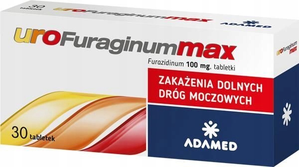 UroFuraginum Max 100 mg 30 tabletek (5909991305789) • Cena, Opinie ...