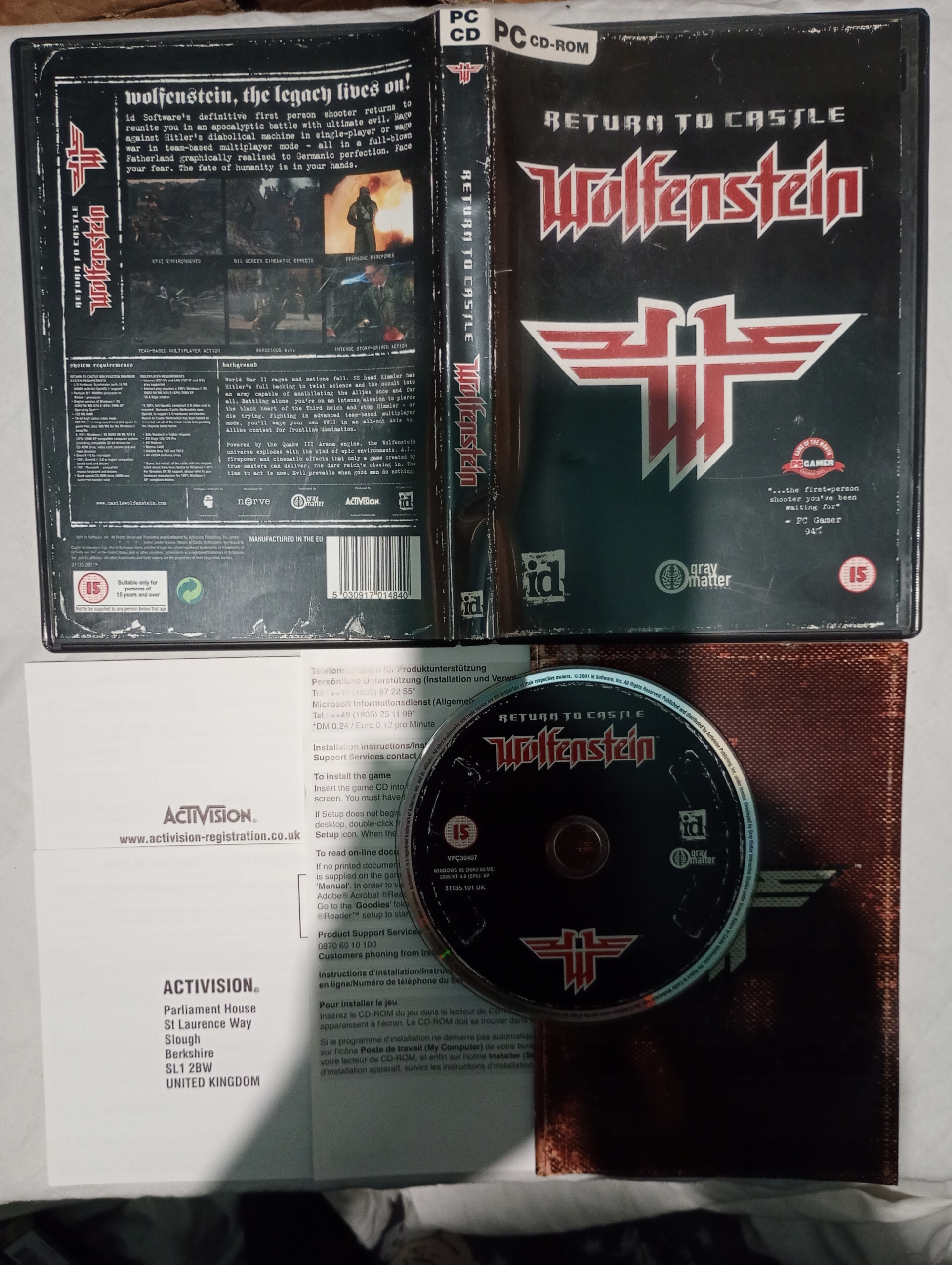 Return to Castle Wolfenstein / Angielska / PC / PC - Stan: Używany 69.00PLN - Sklepy, Opinie ...