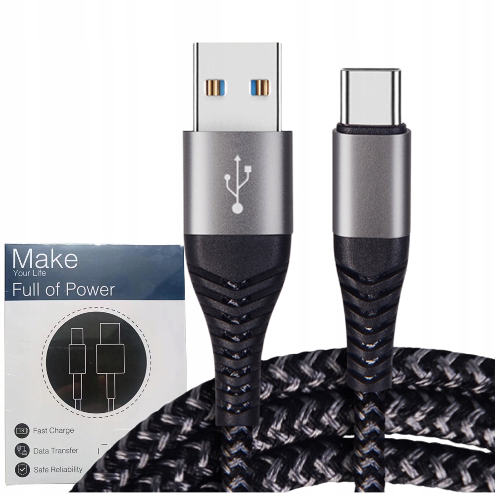 KABEL SZYBKIEGO ŁADOWANIA USB - USB typ C 2M - Sklep, Opinie, Cena w ...