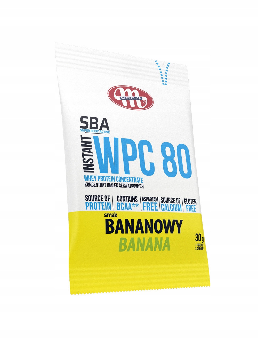 WPC 80 SBA MLEKOVITA Bananowy Instant 30g - 5900512984674 - 13447930772 - Allegro