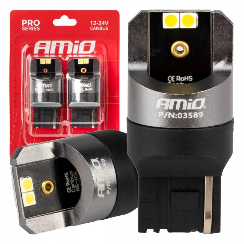 GRATISY# AMiO PRO ŻARÓWKI LED FULL CANBUS 4SMD T20 W21W 12V 24V BIAŁE ... GRATISY# AMiO PRO ŻARÓWKI LED FULL CANBUS 4SMD T20 W21W 12V 24V BIAŁE ...