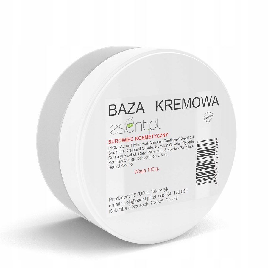 Baza kremowa - ESENT 100 g 13112145614 - Allegro.pl