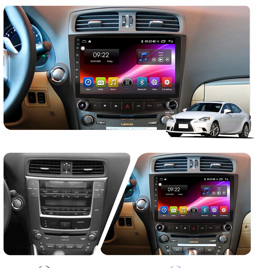 Radio nawigacja Lexus IS 2005-2012 ANDROID WiFi BT - Sklep, Opinie ...