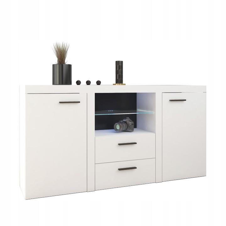 Kondela Komoda Rochester, Bílá - Nízká cena na Allegro