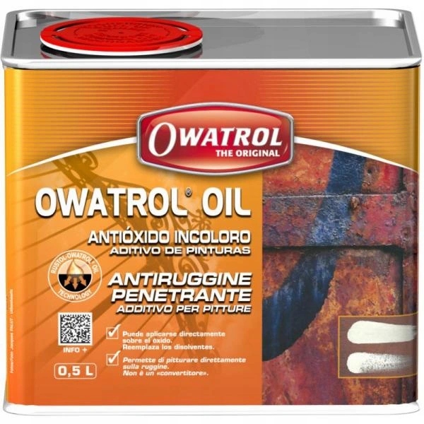 OWATROL OIL - INHIBITOR RDZY FARBA NA RDZĘ 0,5L (Oil Rust) • Cena ...
