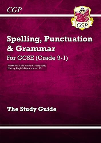 CGP Books GCSE Spelling, Punctuation and Grammar Study Guide: for the ...