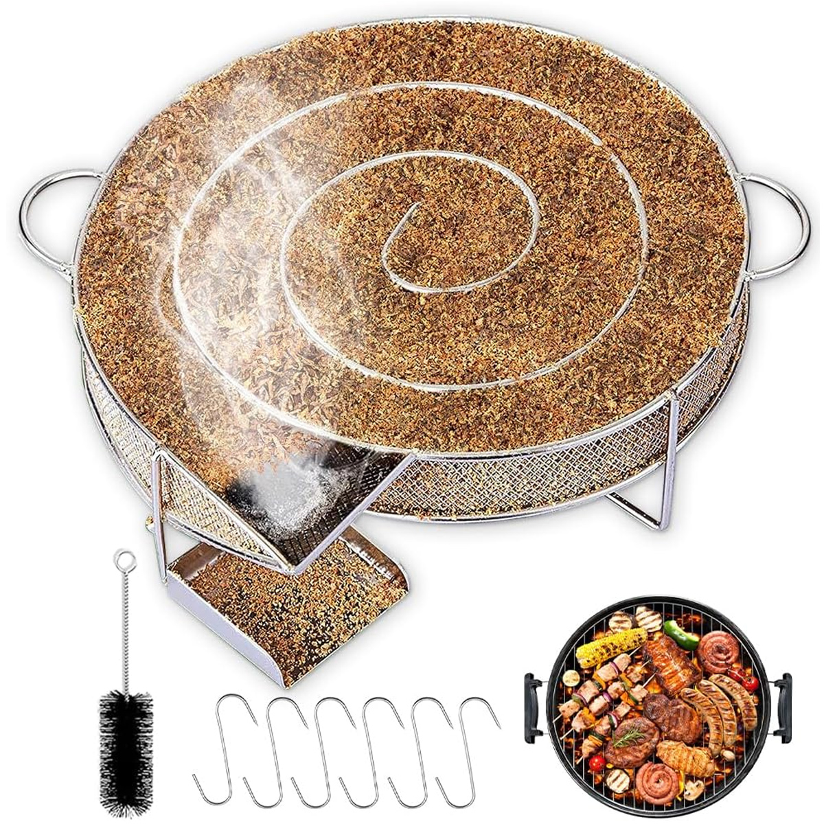 Generátor studeného dymu, generátor dymu na studené grilovanie ...