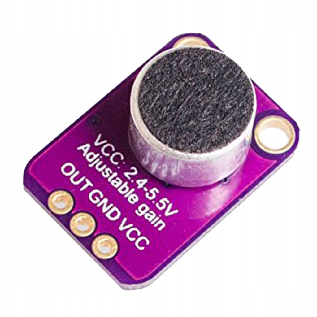 GY MAX4466 Electret Microphone Amplifier Adjustable Sound Module ...