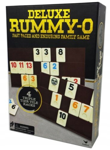 Gra planszowa Spin Master Rummy-O Deluxe - Stan: nowy 65 zł - Sklepy ...
