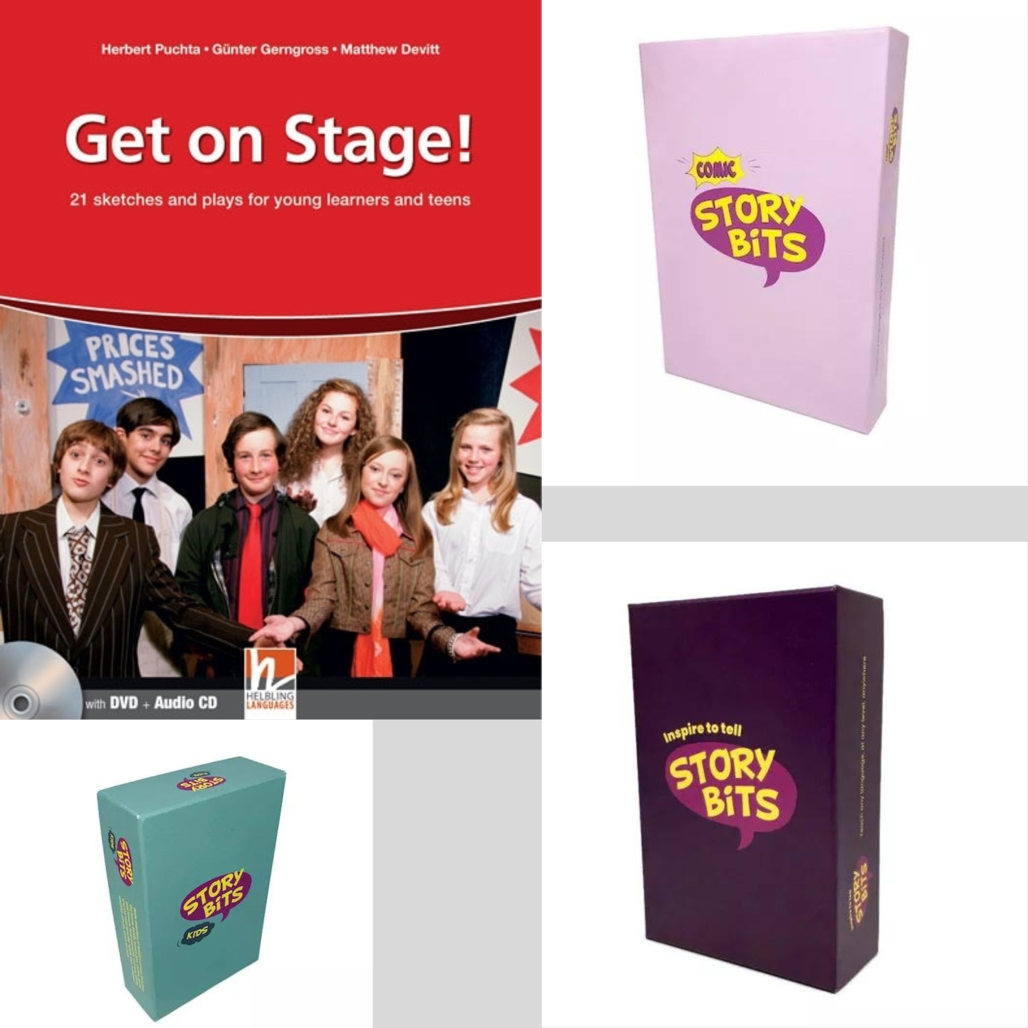 Get on Stage! with DVD + Audio CD. 21 sketches and plays for young ...