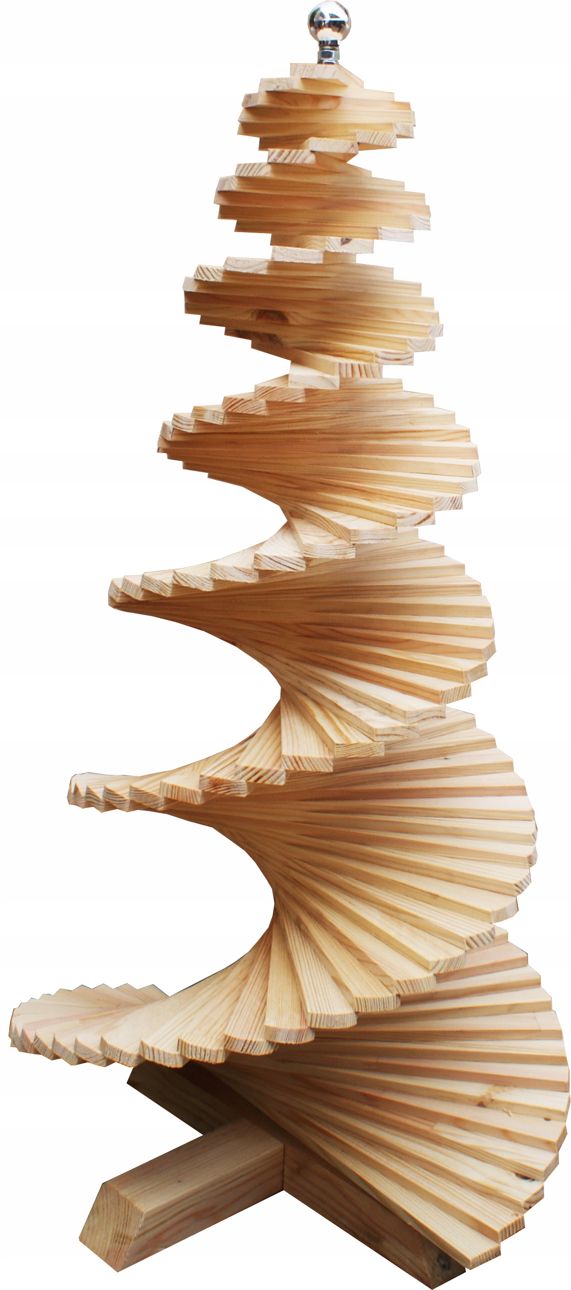 Choinka DIY drewniana zrównowarzona EKO naturalne drewno Boże ...