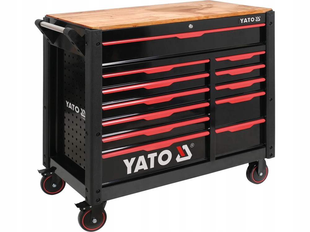 YATO SZAFKA WARSZTATOWA NARZĘDZIOWA WÓZEK NARZĘDZIOWY SERWISOWY 12 SZUFLAD YT-09005 za 2237,37 ...