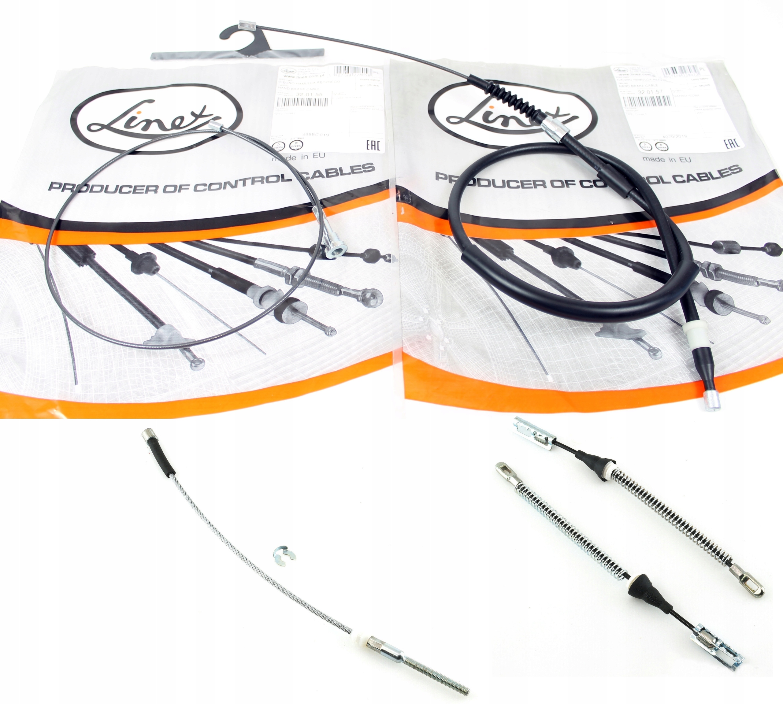 Linex linki hamulca ręcznego Opel Corsa C 32.01.57 za 116 zł z ...