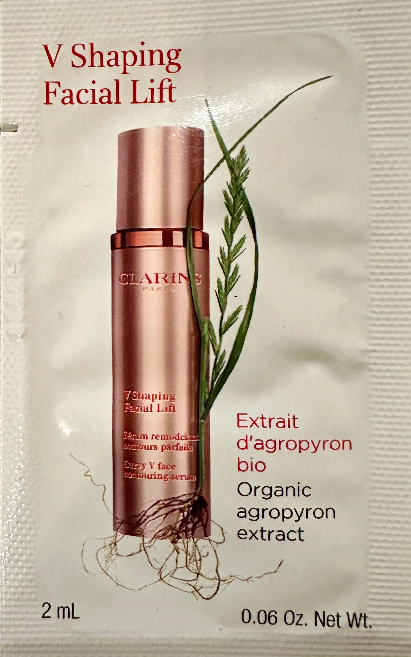 CLARINS V SHAPING FACIAL LIFT 2 ml (788537561866) • Cena, Opinie ...