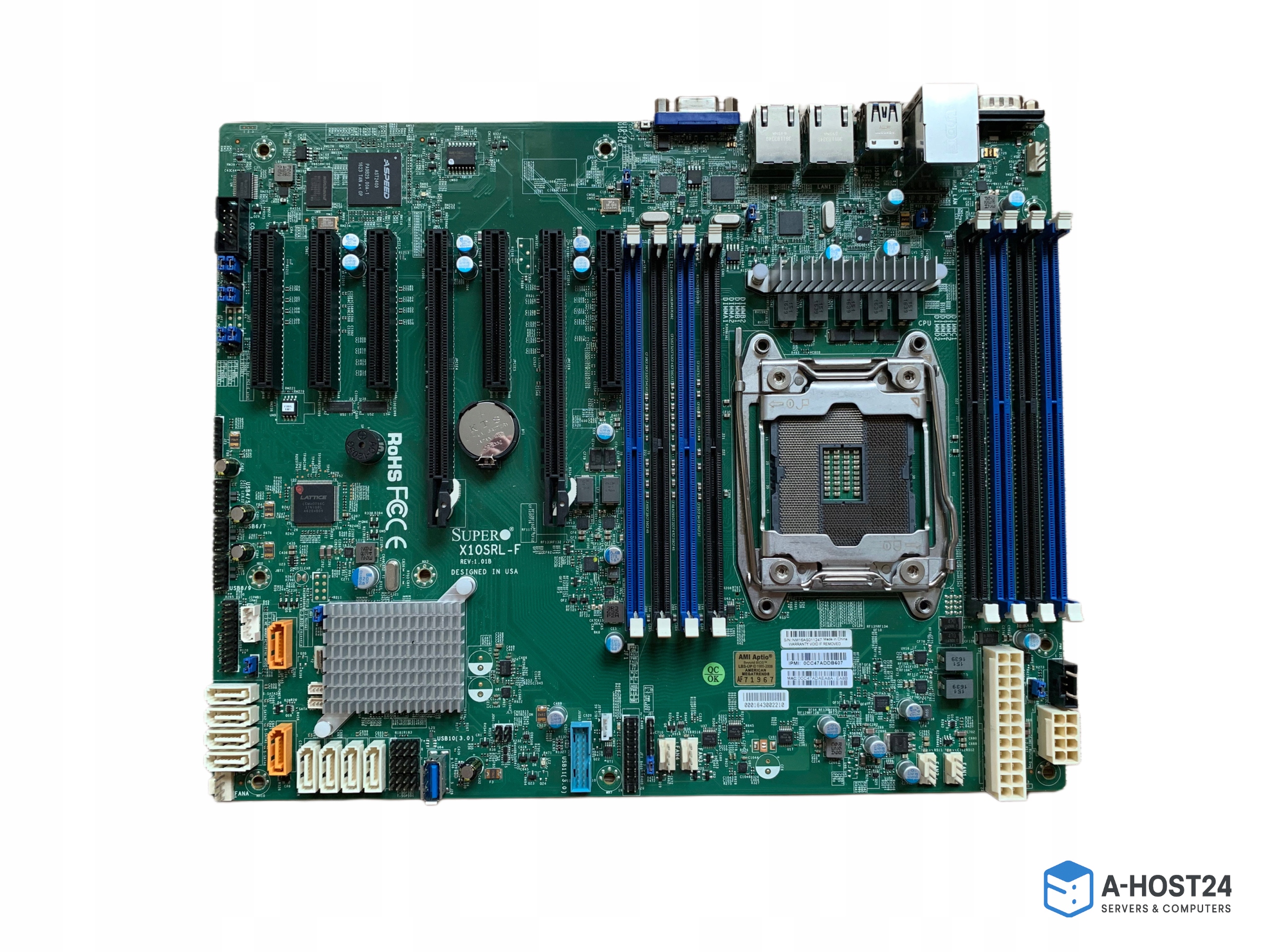 Płyta główna Supermicro X10SRL-F LGA2011-3 DDR4 - Sklep, Opinie, Cena w ...