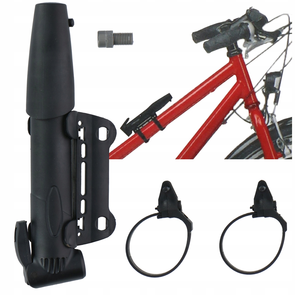 Pompka rowerowa do roweru przenośna na ramę - 5904463682108 ...
