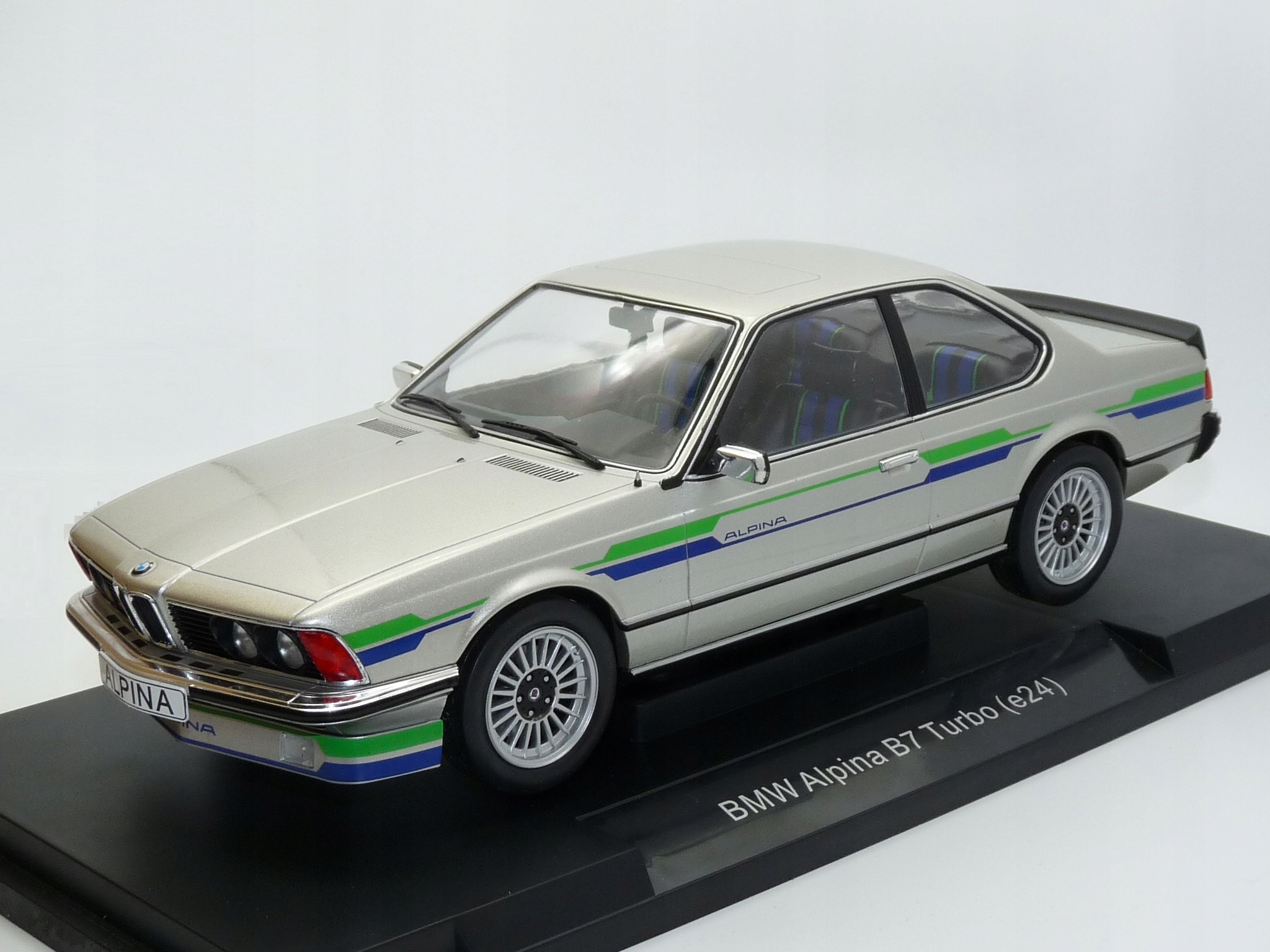 BMW Alpina B7 Turbo E24 Polaris Silver MCG 1/18 (4052176806333) • Cena, Opinie • Samochody ...
