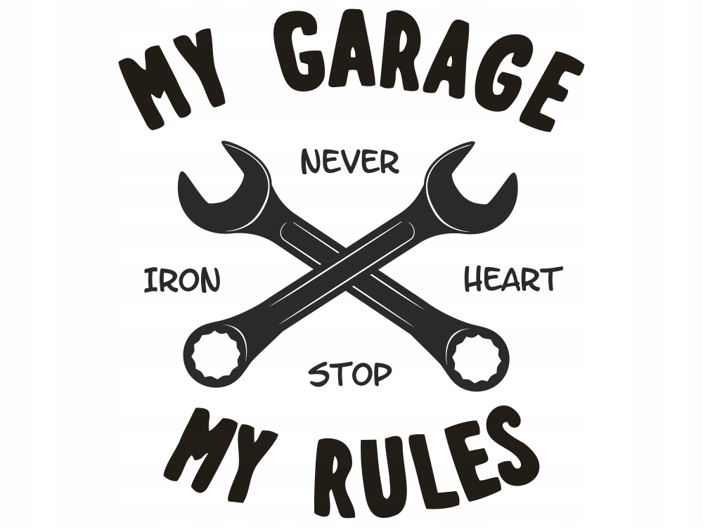 Naklejka Garage - Niska cena na Allegro