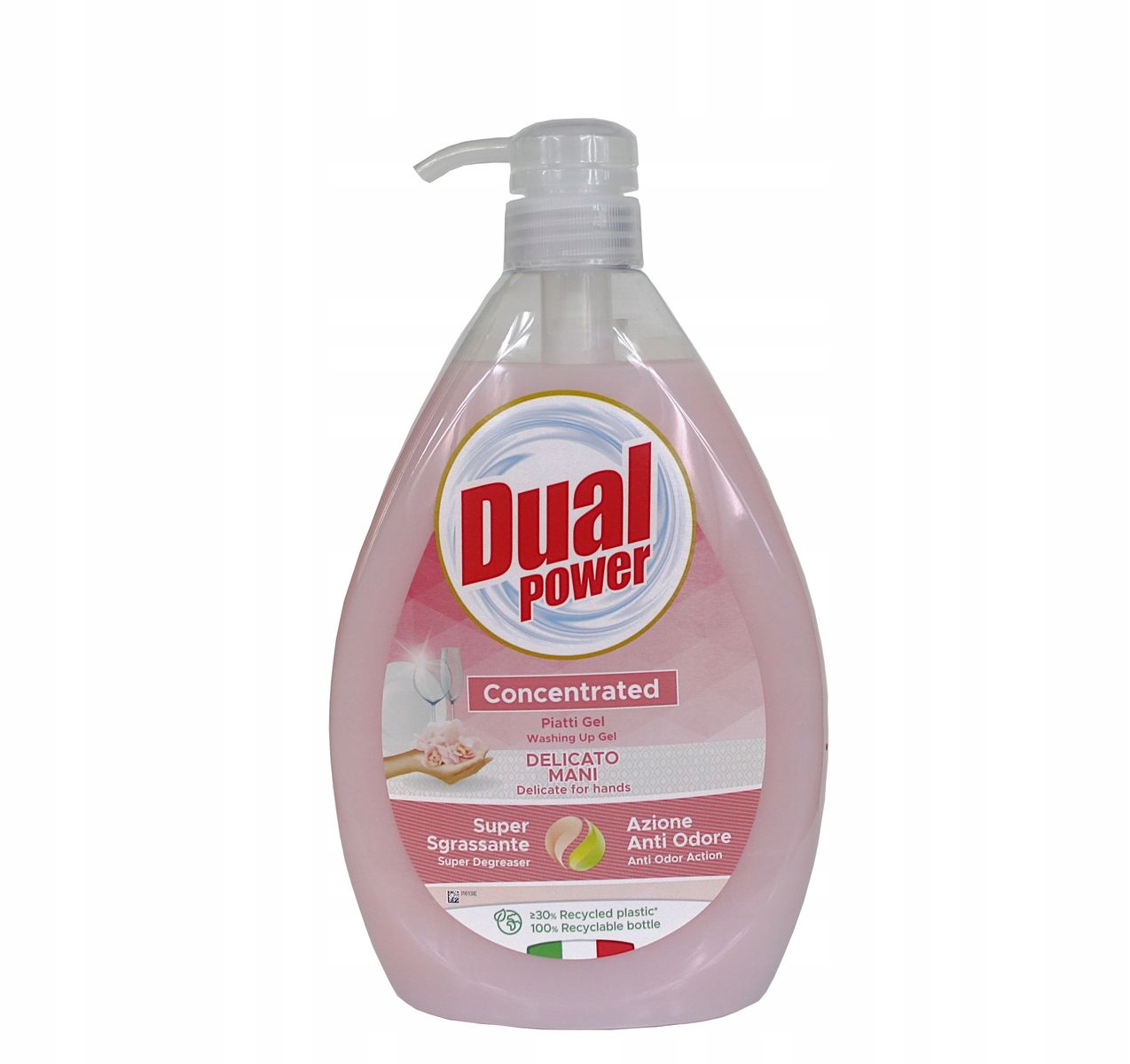 Płyn do mycia naczyń Dual Power kwiatowy 1 l (8032680390579) • Cena ...