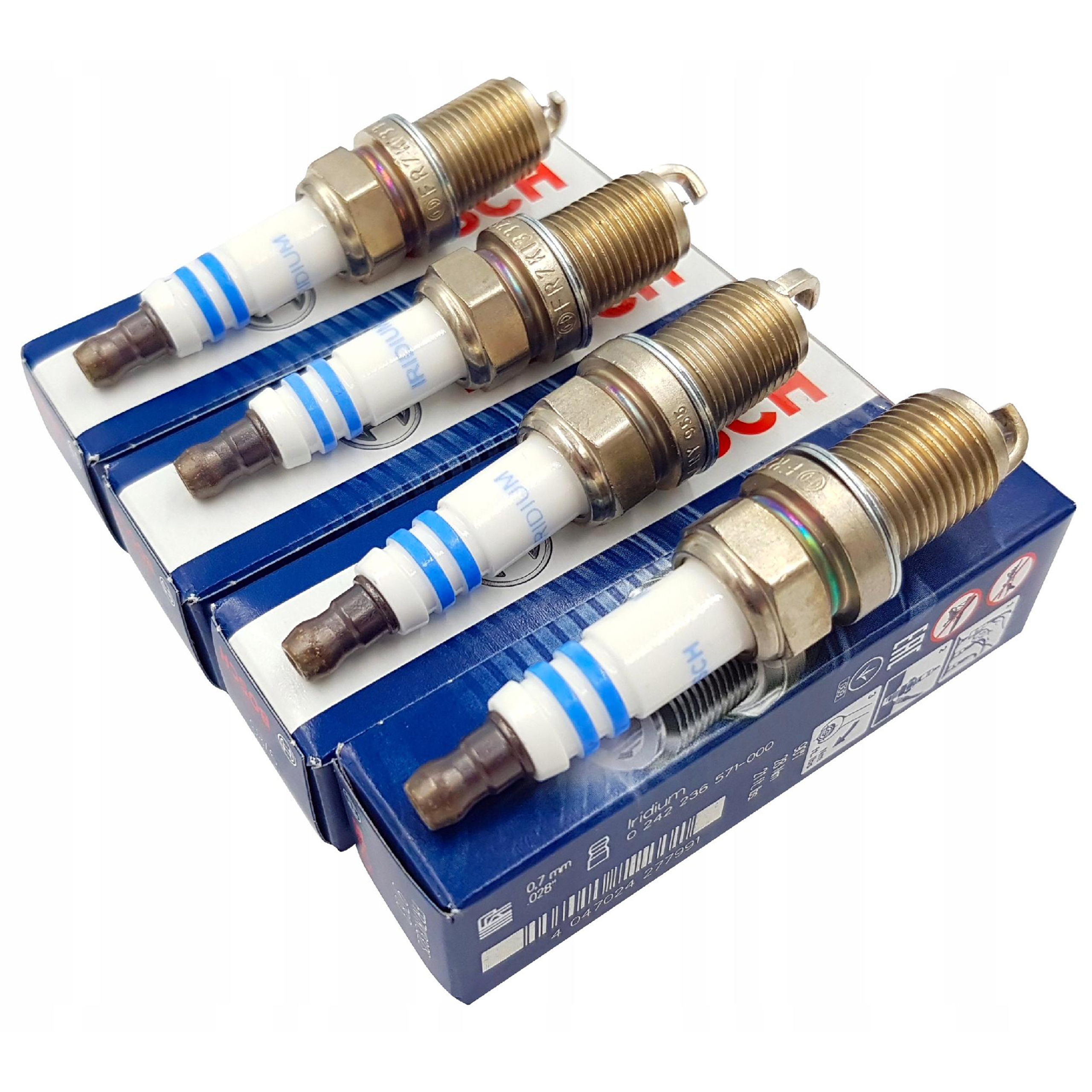 ŚWIECE BOSCH PLATINUM-IRIDIUM 0242236571 FR7KI332S 0 242 236 571 za 131 ...