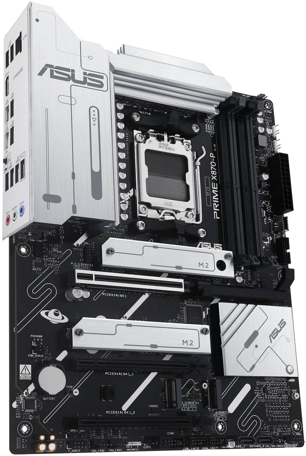 Základná doska Asus PRIME X870-P, ATX, AMD Ryzen AM5, 4x DDR5