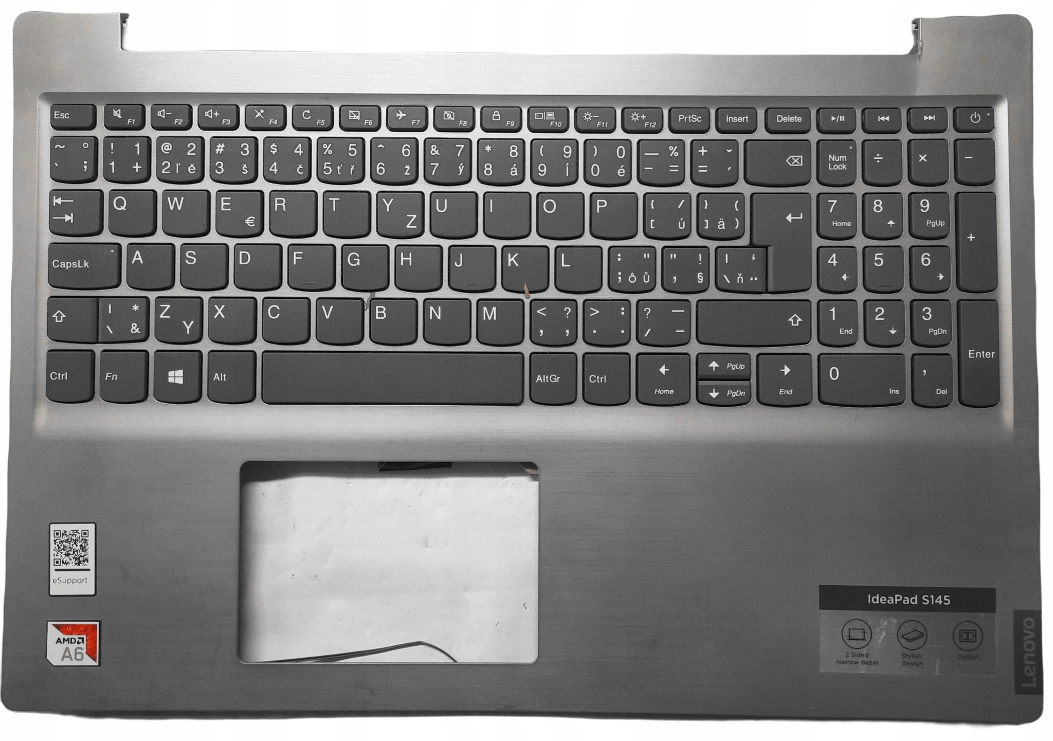 OBUDOWA GÓRNA PALMREST KLAWIATURA Lenovo IdeaPad S145-15IWL CZSR w ... OBUDOWA GÓRNA PALMREST KLAWIATURA Lenovo IdeaPad S145-15IWL CZSR w ...