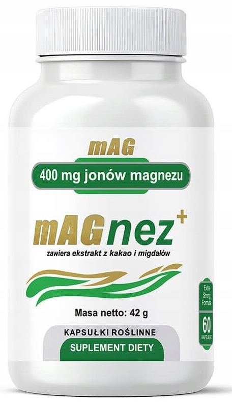 mAG Terapia Magnez Plus 60kapsułek (5907121529203) • Cena, Opinie • Preparaty witaminowo ...