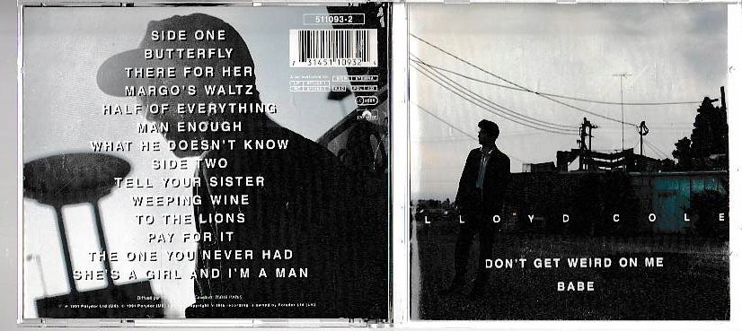 Płyta CD Lloyd Cole - Don't Get Weird On Me Babe I Wydan ... Płyta CD Lloyd Cole - Don't Get Weird On Me Babe I Wydan ...