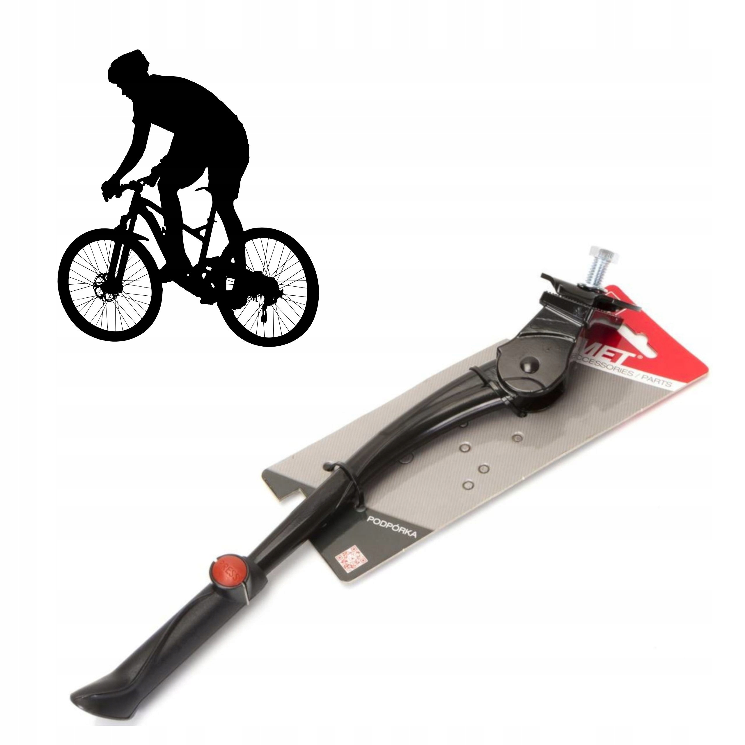 Nóżka podpórka stopka rowerowa aluminiowa regulowana Romet CL-KA-36 ...