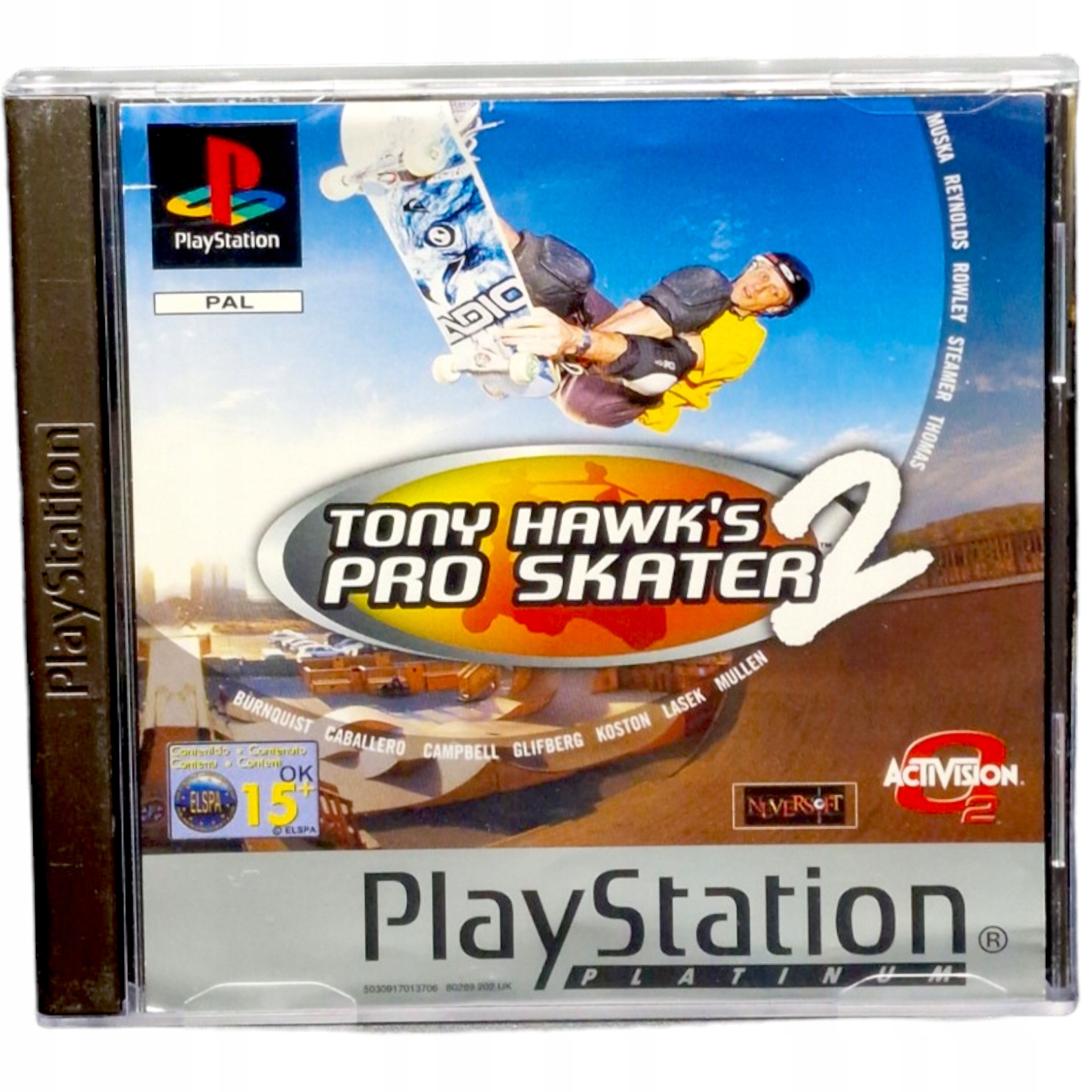 Gra Tony Hawk’s Pro Skater 2 Sony PlayStation (PSX PS1 PS2 PS3) #5 ...