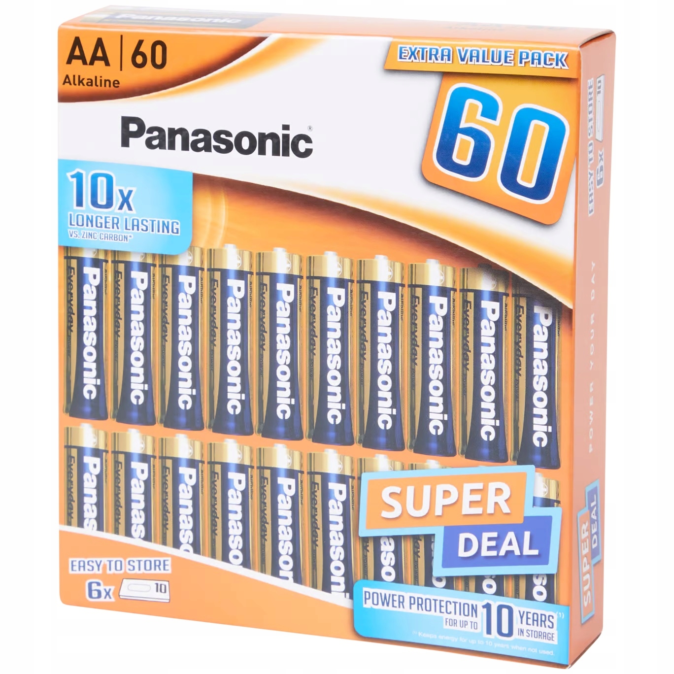 Bateria alkaliczna Panasonic AA (R6) 60 szt. - porównaj ceny - Allegro.pl