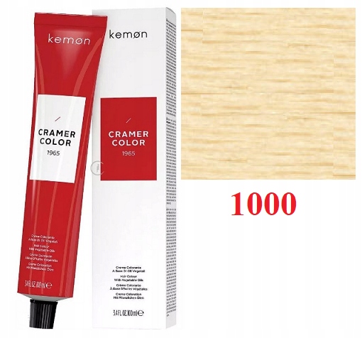 KEMON CRAMER COLOR farba do włosów 100 ml Nr 1000 (8020936066705 ...