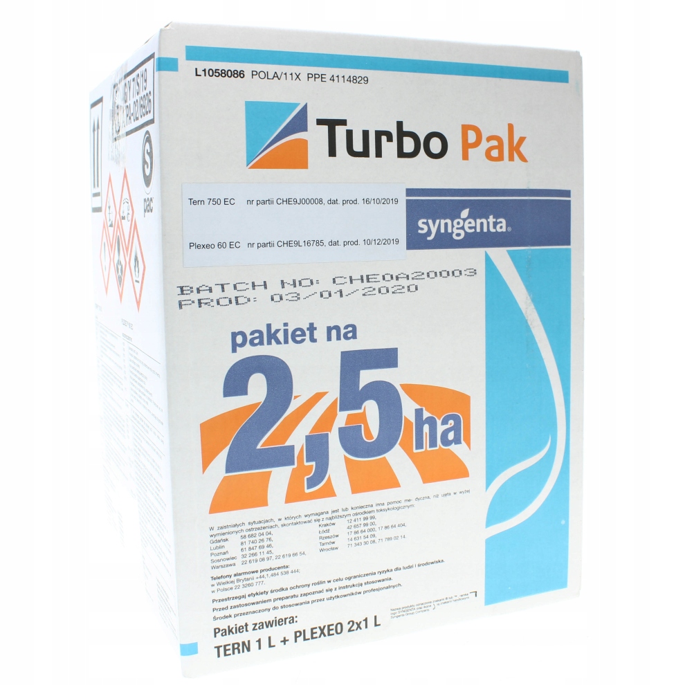 Turbo Pak na 2,5 ha Syngenta • Cena, Opinie - Allegro