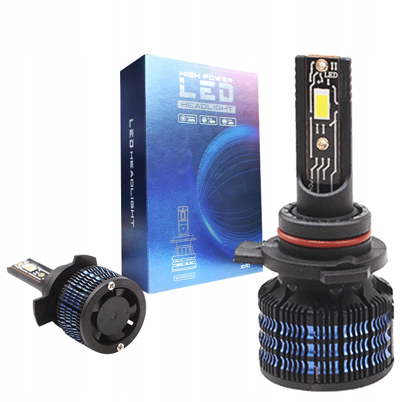 LED žárovky HIR2 9012 iRacing +500% 100W 20000LM za 799.00CZK - Allegro