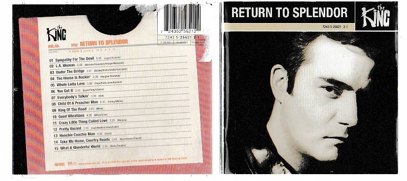 Płyta CD The King - Return To Splendor I Wydanie ...