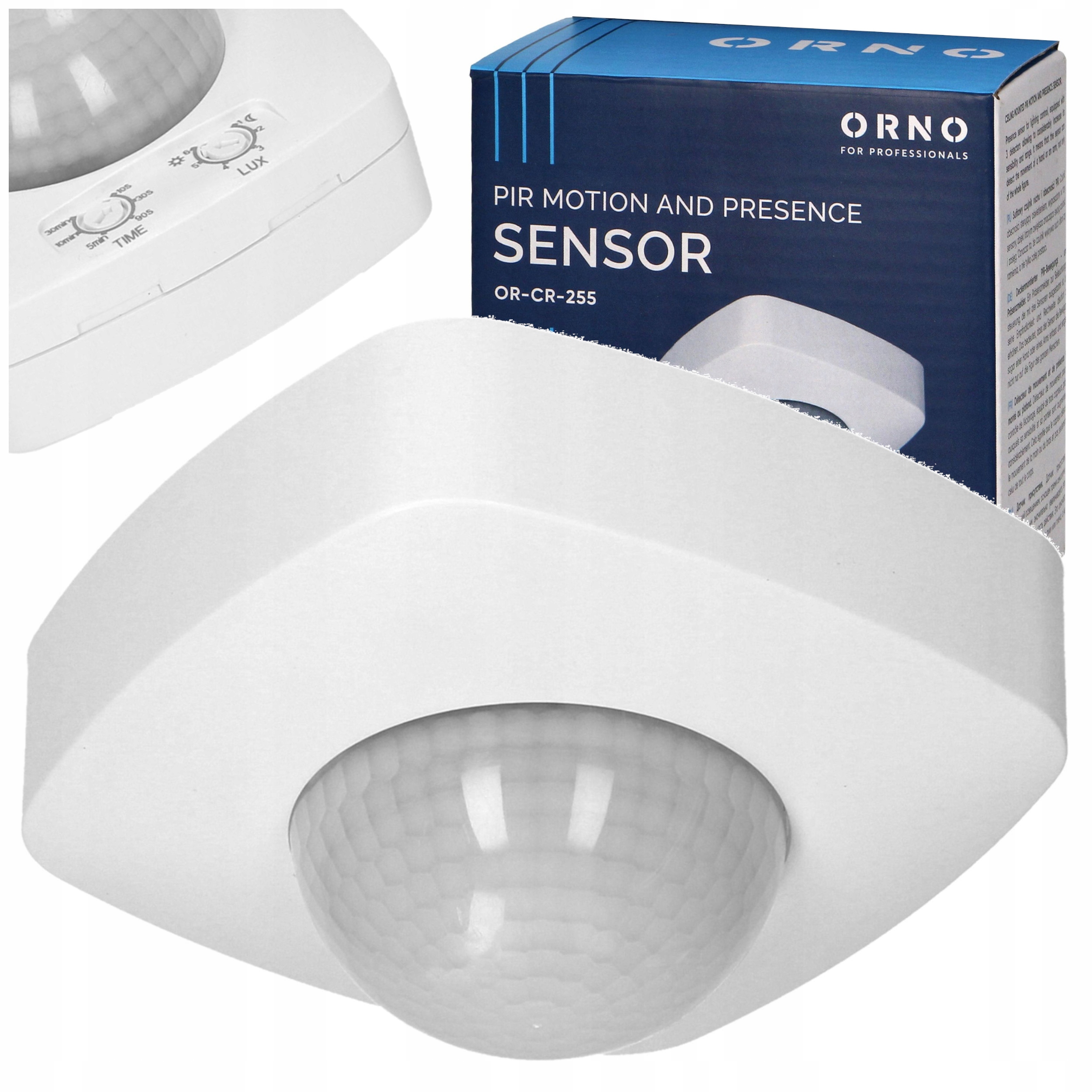 Czujnik ruchu i obecności IP65, 2000W, 3 sensory (5902560328127) • Cena ...