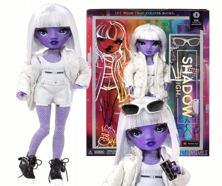 Rainbow High Shadow High Lalka DIA MANTE s2 MGA (035051583066) • Cena ...