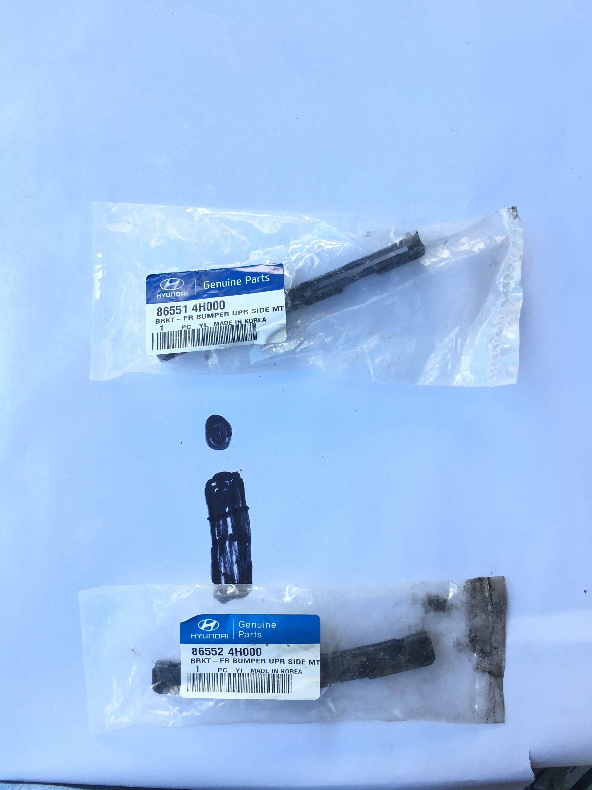 Hyundai H1 Starex ślizg zderzaka lewy za z santok - Allegro - (13283747496)