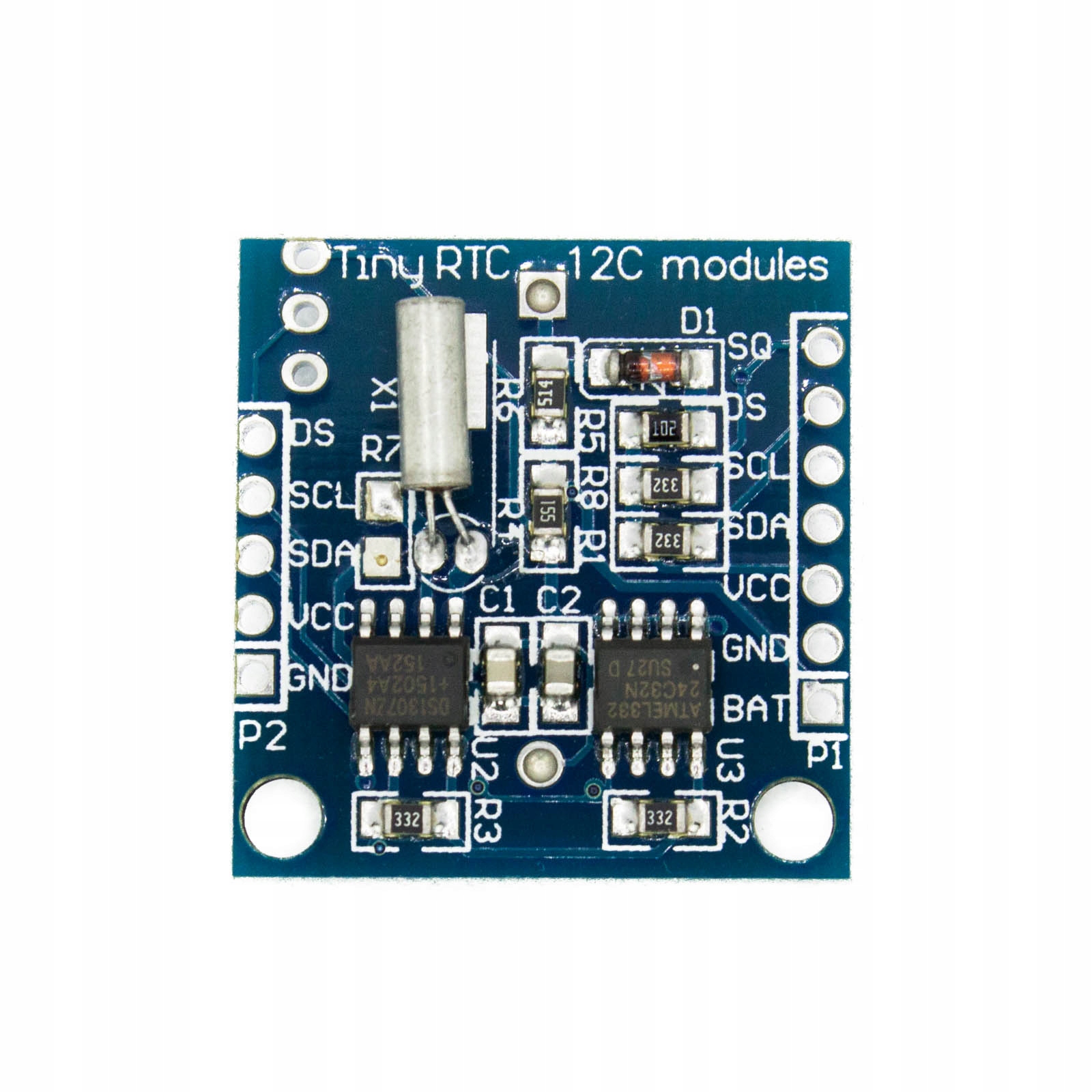 Tápellátás MSALAMON RTC valós idejű óra DS1307 24C32 Arduino-hoz ...