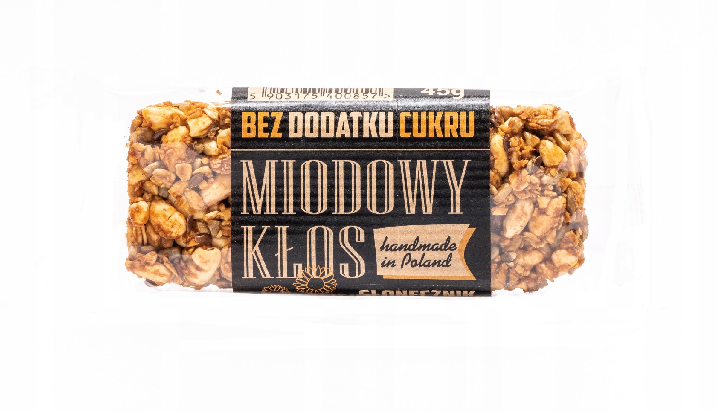 Baton Miodowy Kłos słonecznik (5903175400857) • Cena, Opinie • Batony ...