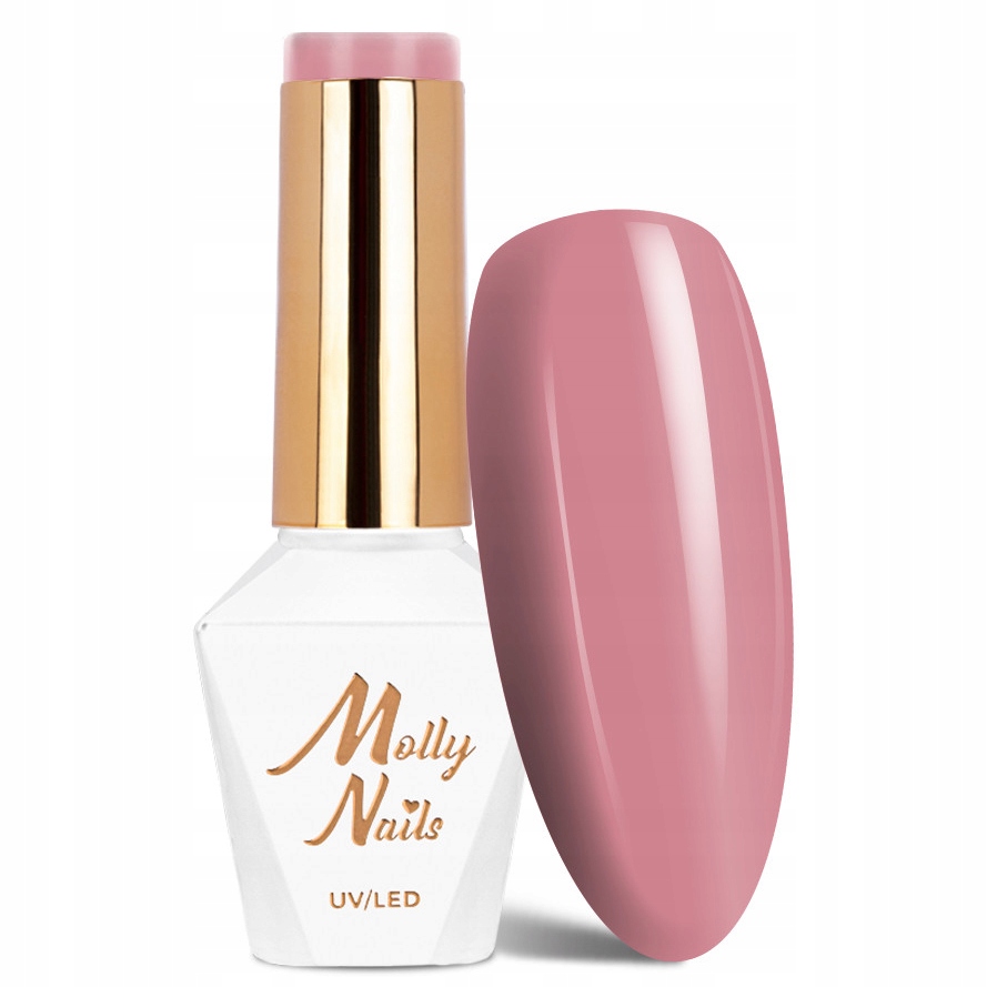 Molly Nails Lakier Hybrydowy 8 g - Nr 3 Pink Dress (5903990540851 ...